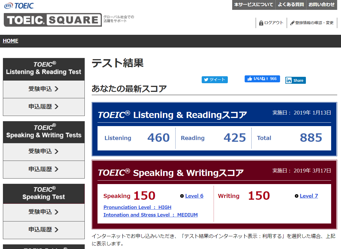 TOEIC S＆Wスコア発表！平均と比較してみよう - スタディTOEIC®